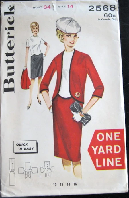 Butterick 2568 | Vintage Sewing Patterns | Fandom