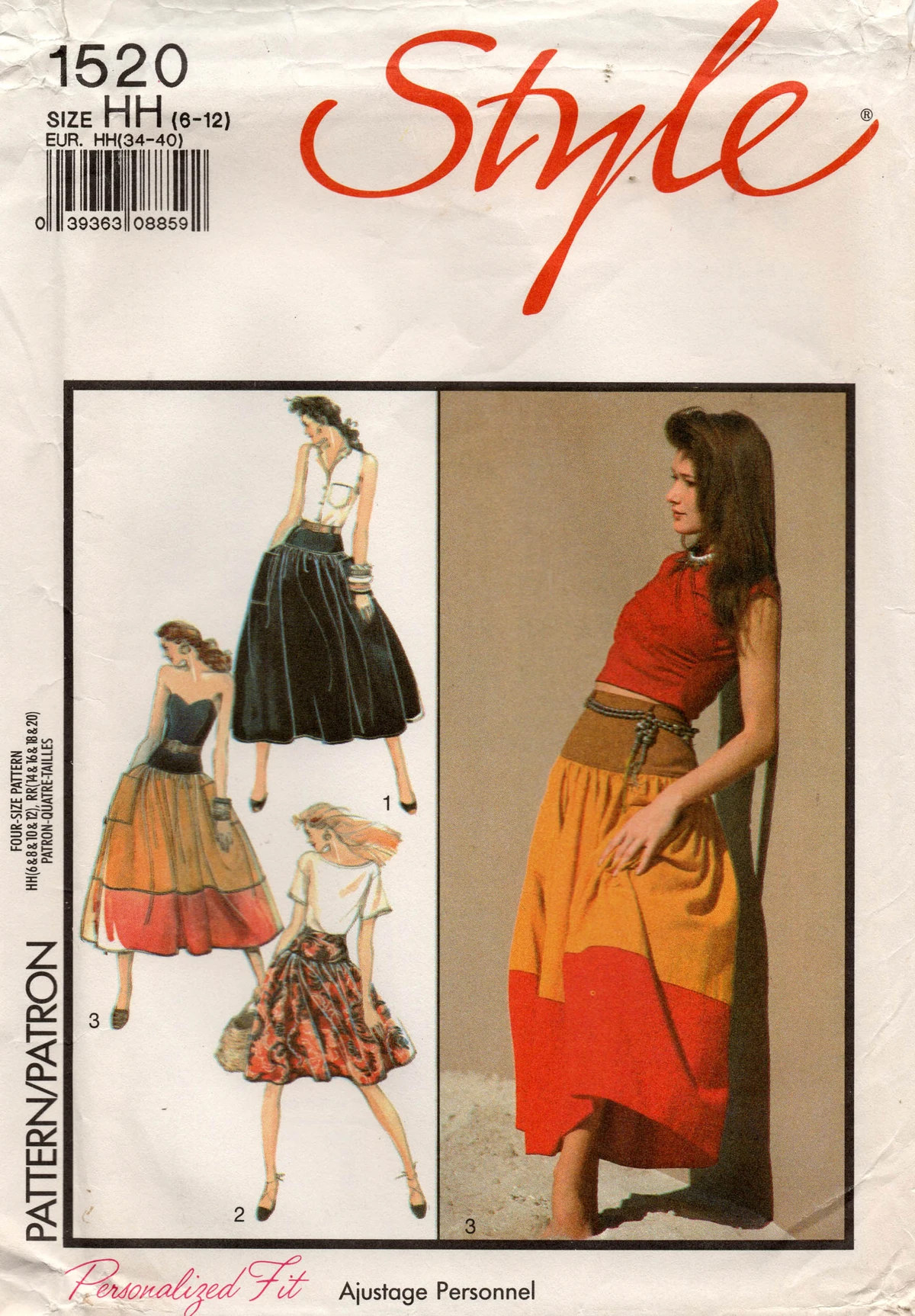 Style 1520 | Vintage Sewing Patterns | Fandom