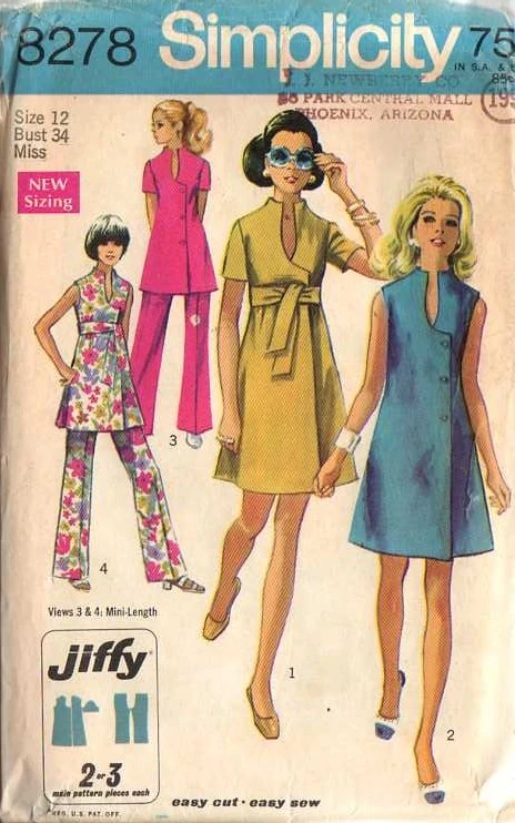 Simplicity 8278 | Vintage Sewing Patterns | Fandom