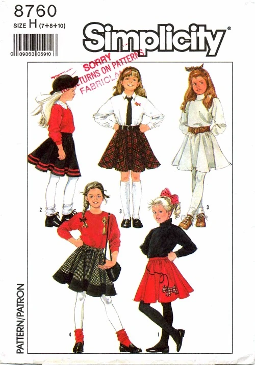 Simplicity 8760 B | Vintage Sewing Patterns | Fandom