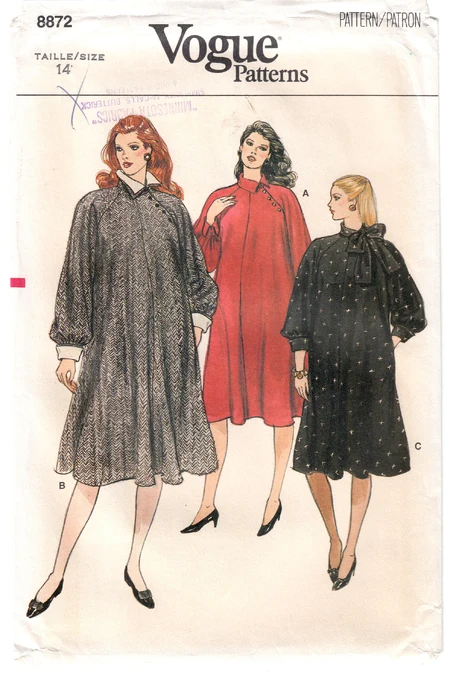 Vogue 8872 A | Vintage Sewing Patterns | Fandom