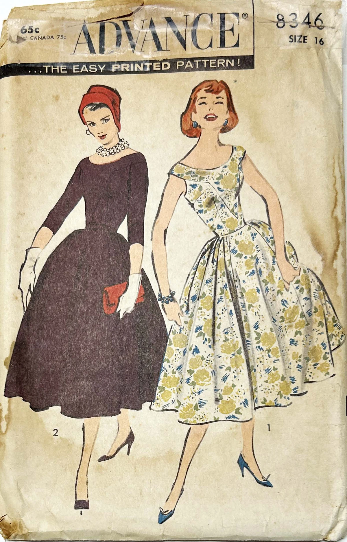 Advance 8346 | Vintage Sewing Patterns | Fandom