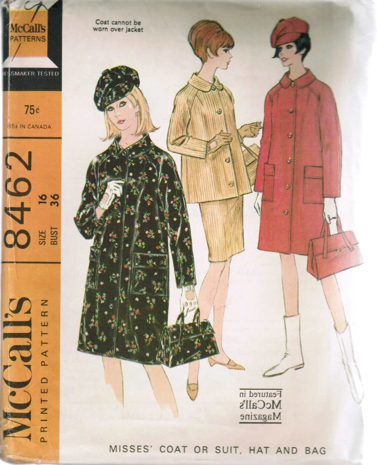 McCall's 8462 | Vintage Sewing Patterns | Fandom