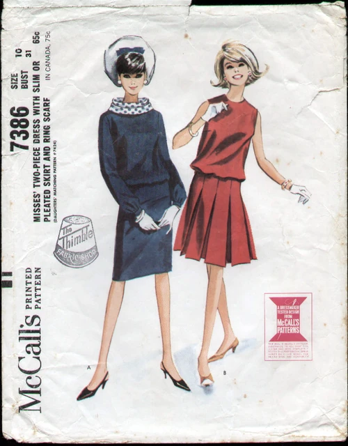 McCall's 7386 | Vintage Sewing Patterns | Fandom