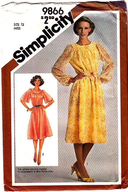 Simplicity 9688 A | Vintage Sewing Patterns | Fandom