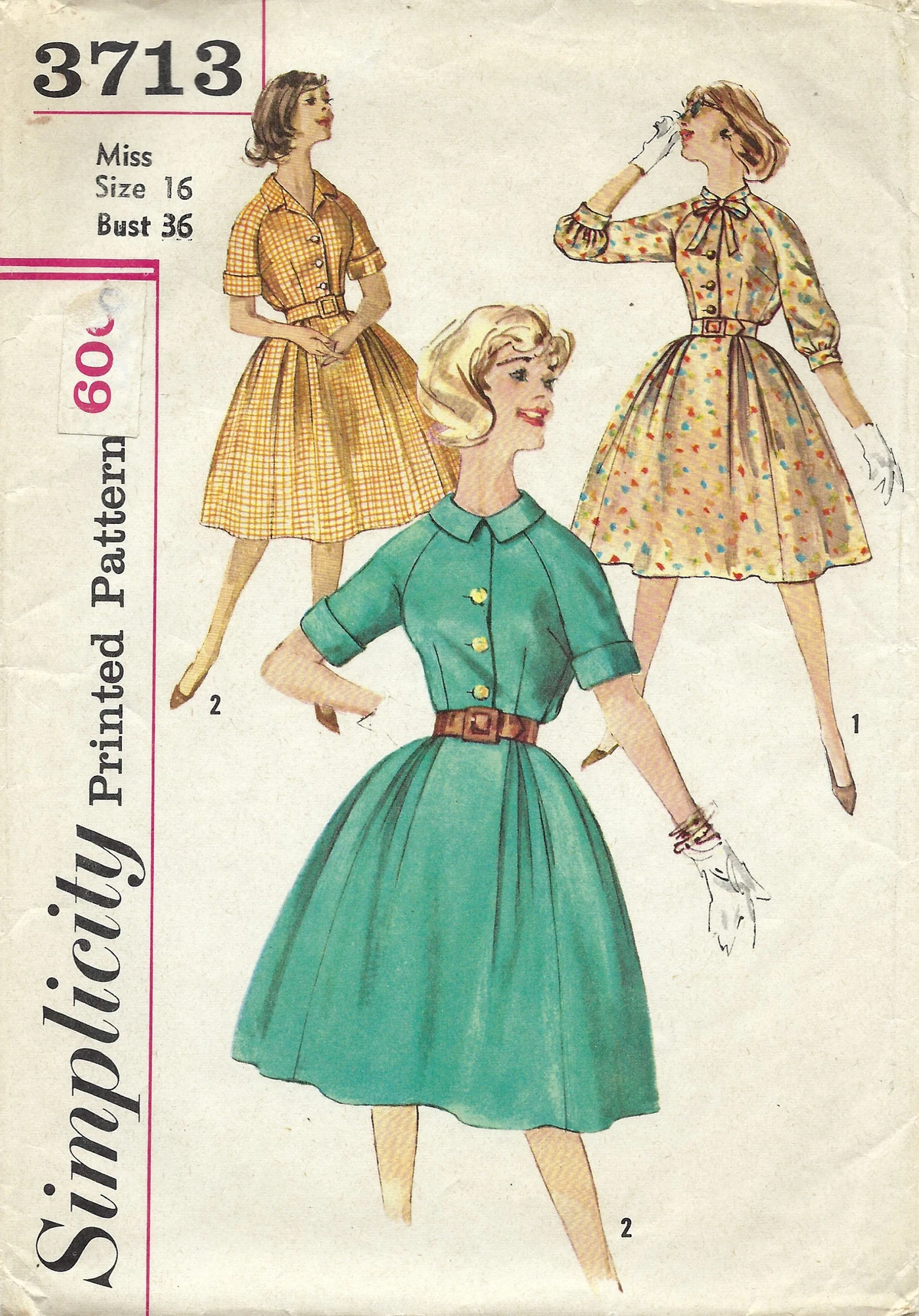 Simplicity 3713 | Vintage Sewing Patterns | Fandom
