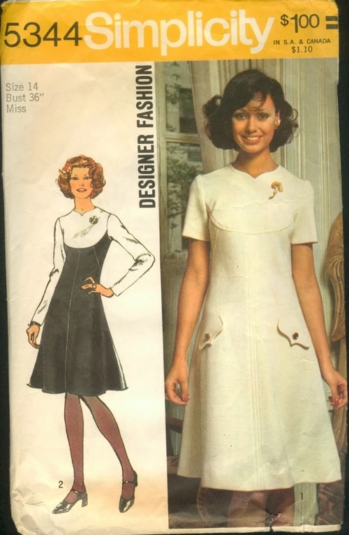 Simplicity 5344 | Vintage Sewing Patterns | Fandom