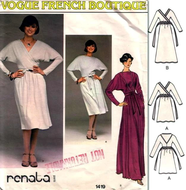 Vogue 1419 A | Vintage Sewing Patterns | Fandom