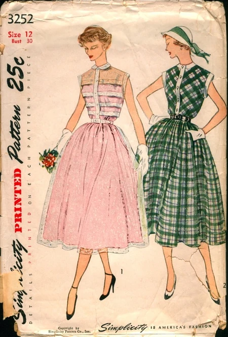 Simplicity 3252 | Vintage Sewing Patterns | Fandom