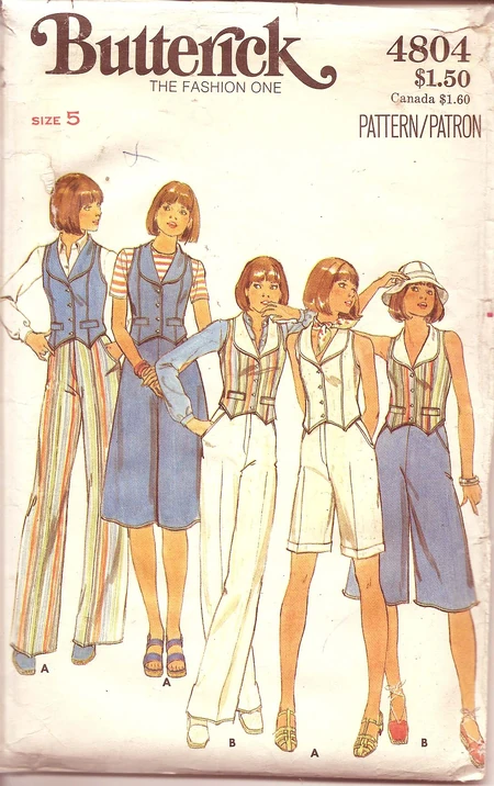 Butterick 4804 | Vintage Sewing Patterns | Fandom