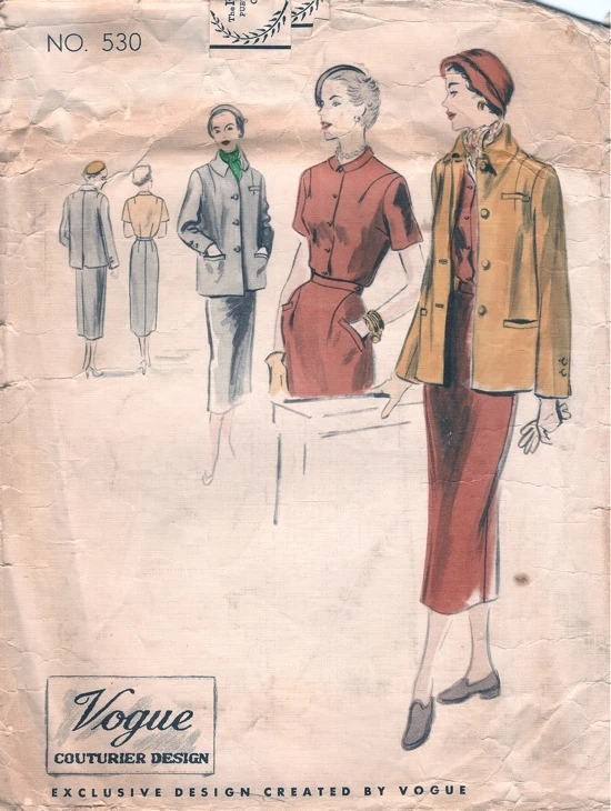 Vogue 530 | Vintage Sewing Patterns | Fandom