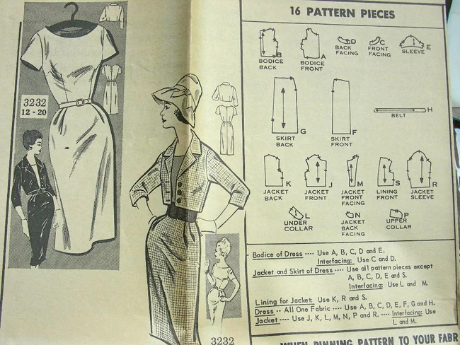 Mail Order 3232 | Vintage Sewing Patterns | Fandom