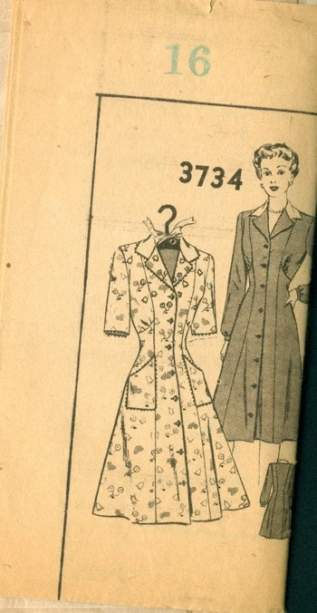 Mail Order 3734 | Vintage Sewing Patterns | Fandom