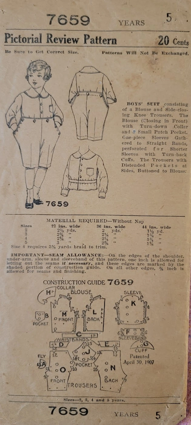 Pictorial Review 7659 | Vintage Sewing Patterns | Fandom