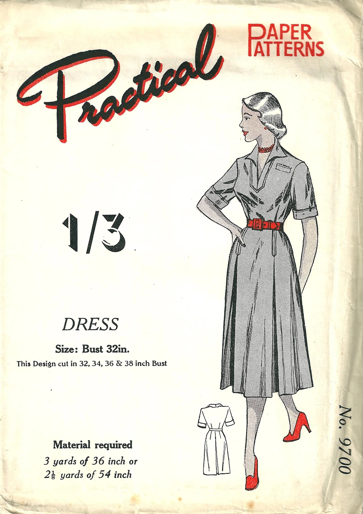 Practical 9700 | Vintage Sewing Patterns | Fandom