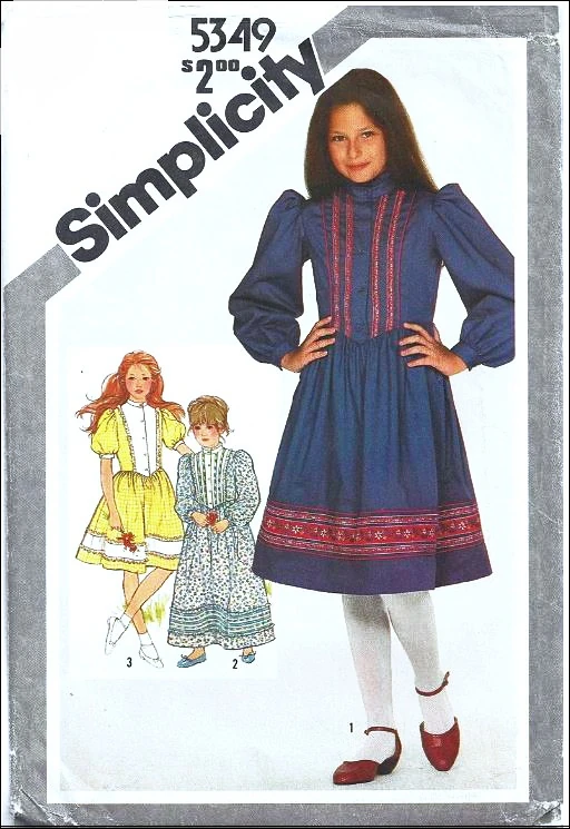 Simplicity 5349 A | Vintage Sewing Patterns | Fandom