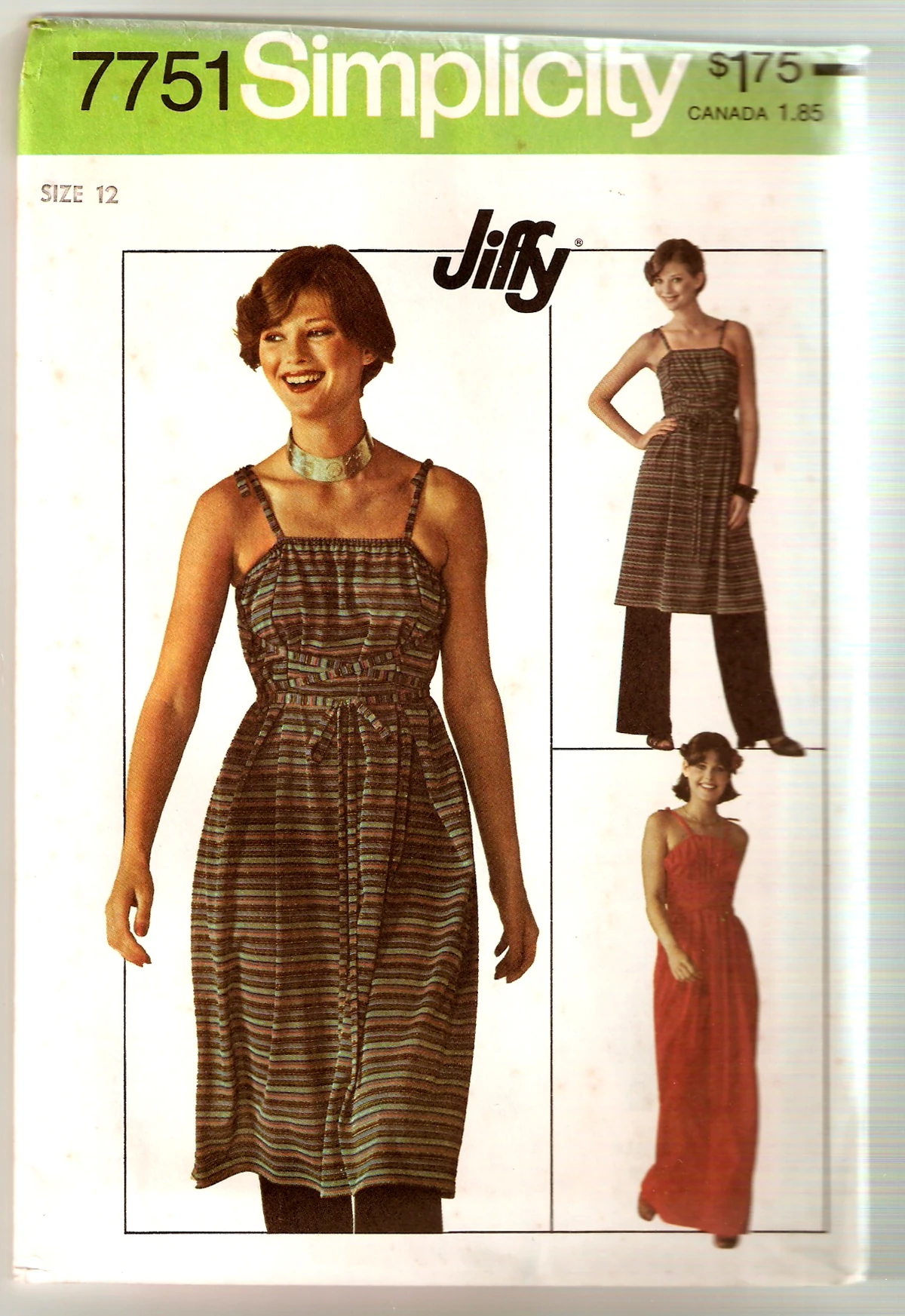 Simplicity 7751 A | Vintage Sewing Patterns | Fandom