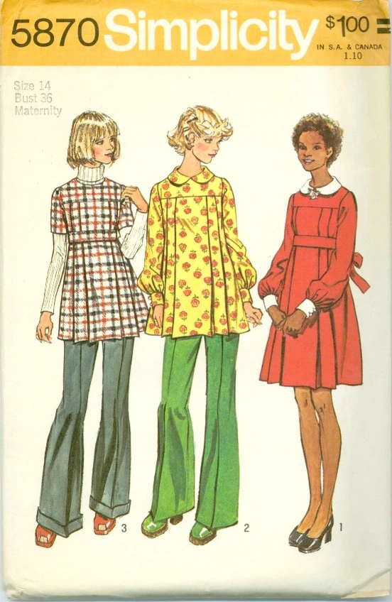 Simplicity 5870 | Vintage Sewing Patterns | Fandom