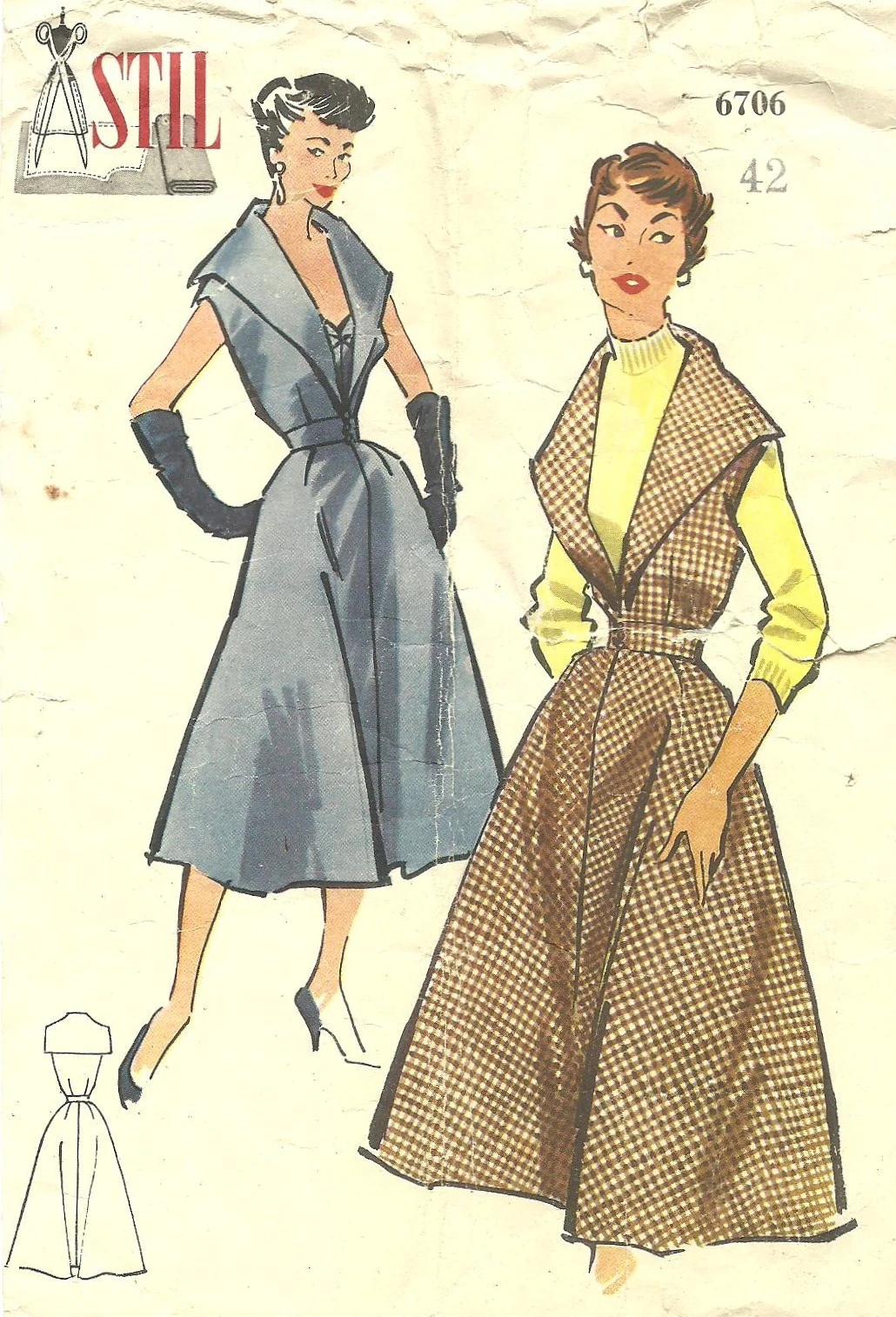 Stil 6706 | Vintage Sewing Patterns | Fandom