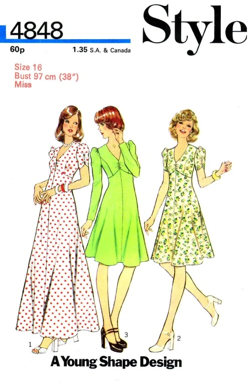 Style 4848 | Vintage Sewing Patterns | Fandom