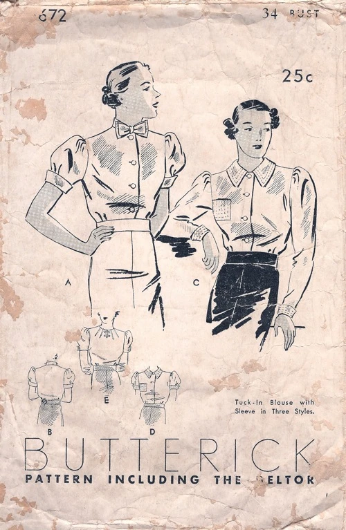Butterick 6672 A | Vintage Sewing Patterns | Fandom
