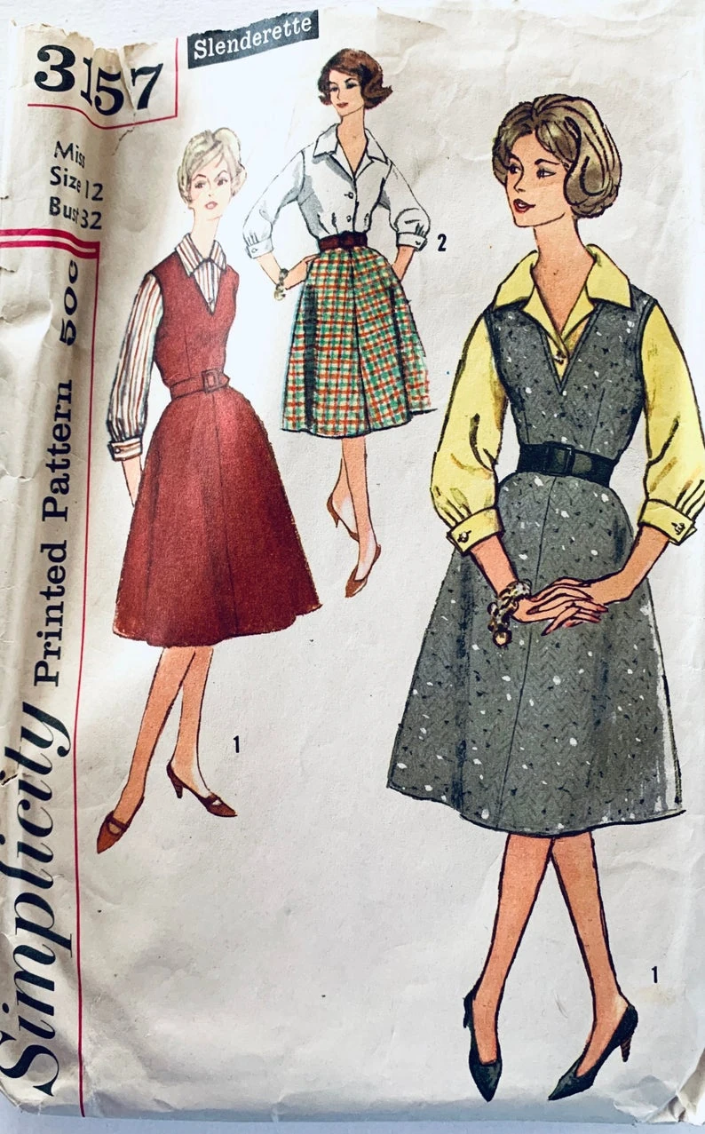 Simplicity 3157 B | Vintage Sewing Patterns | Fandom