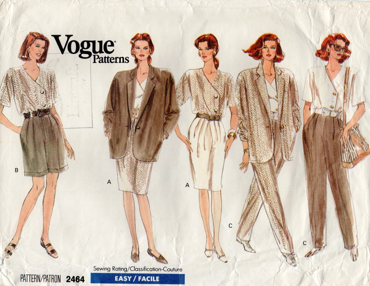 Vogue 2464 A | Vintage Sewing Patterns | Fandom