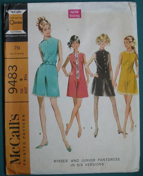 McCall's 9483 | Vintage Sewing Patterns | Fandom