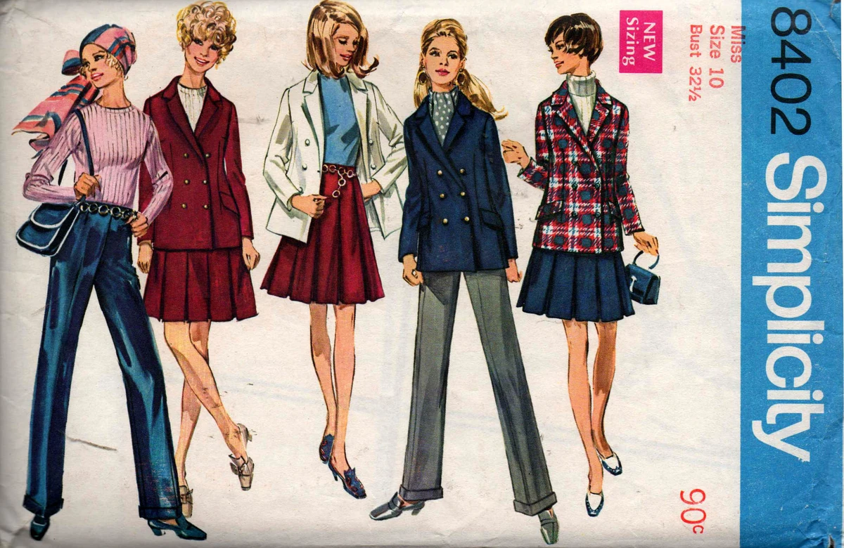 Simplicity 8402 B | Vintage Sewing Patterns | Fandom
