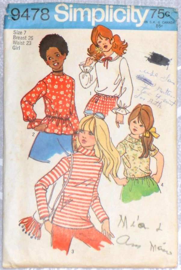 Simplicity 9478 A | Vintage Sewing Patterns | Fandom