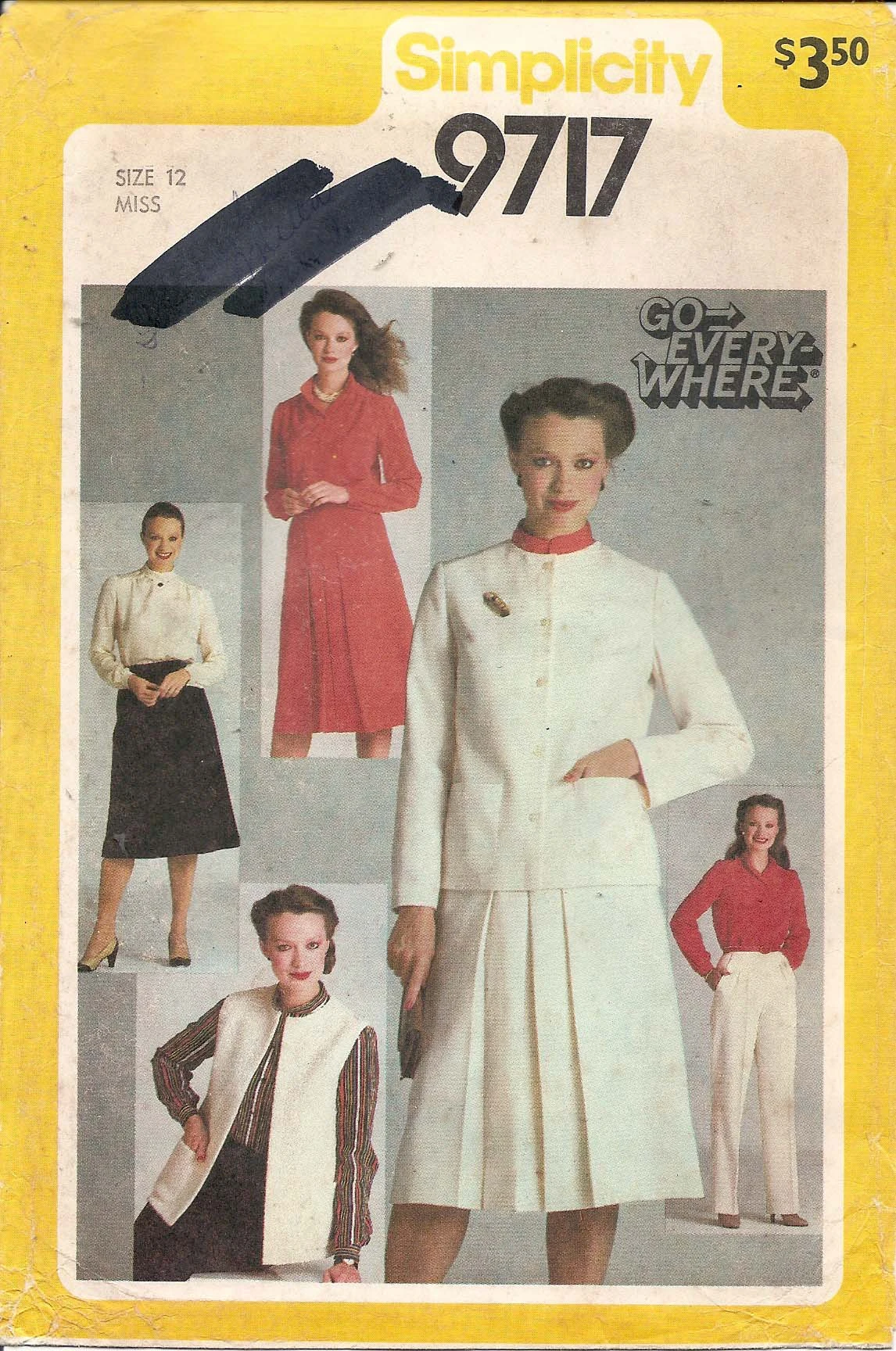 Simplicity 9717 A | Vintage Sewing Patterns | Fandom