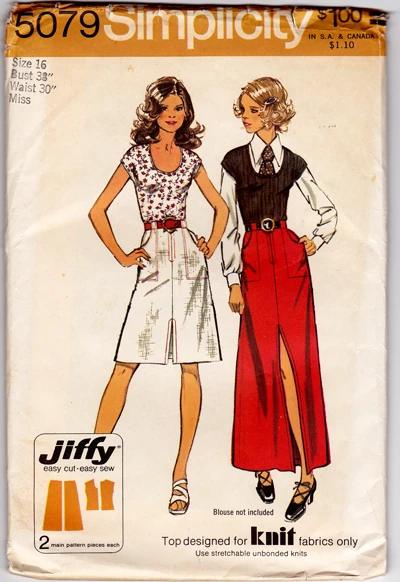 Simplicity 5079 | Vintage Sewing Patterns | Fandom