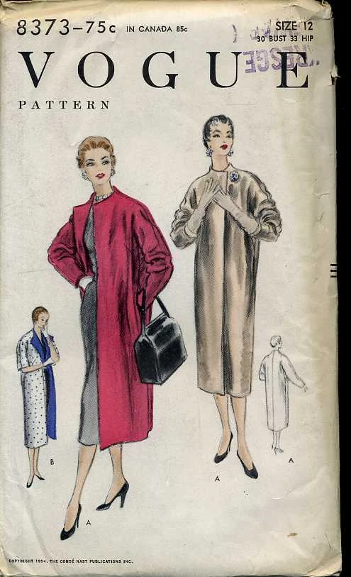 Vogue 8373 | Vintage Sewing Patterns | Fandom