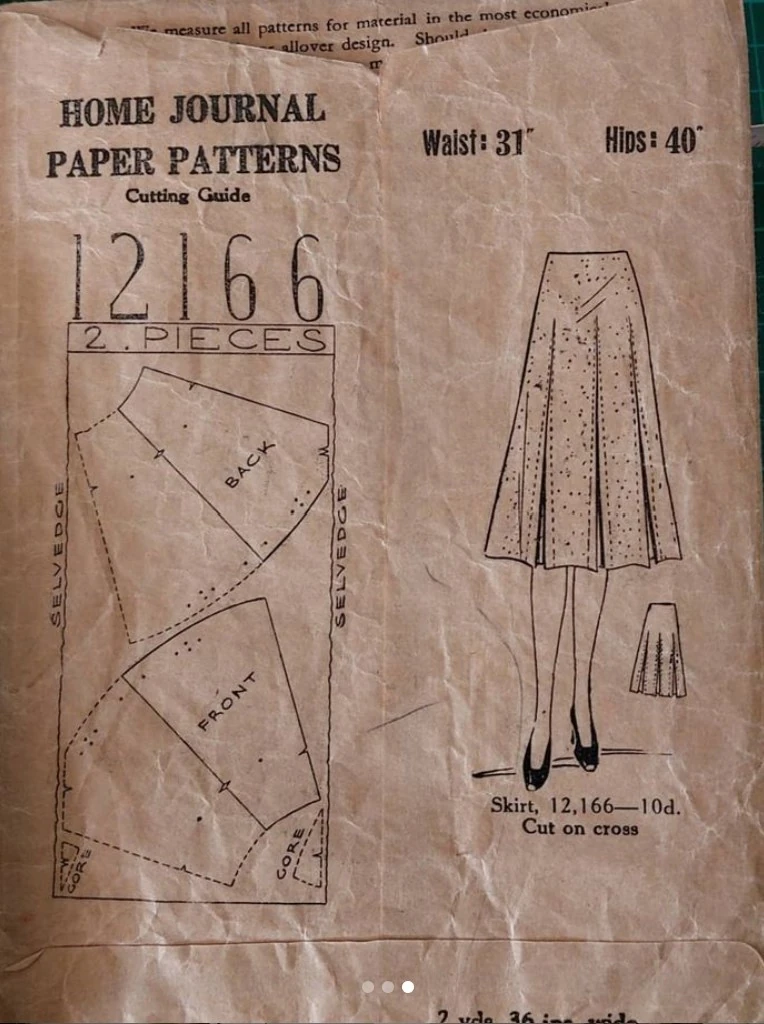 Australian Home Journal 12166 | Vintage Sewing Patterns | Fandom