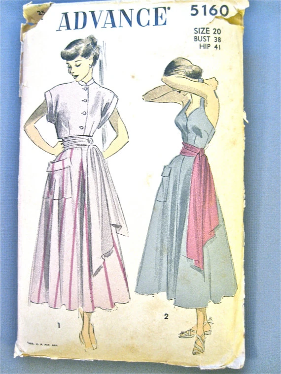 Advance 5160 | Vintage Sewing Patterns | Fandom