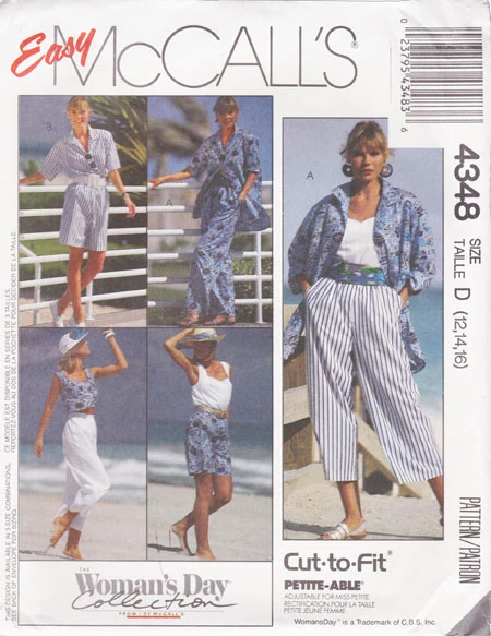 McCall's 4348 | Vintage Sewing Patterns | Fandom