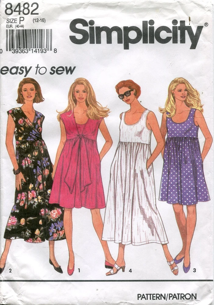 Simplicity 8482 C | Vintage Sewing Patterns | Fandom