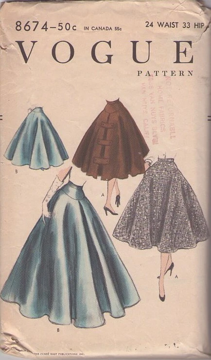 Vogue 8674 | Vintage Sewing Patterns | Fandom