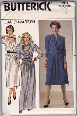 Butterick 6931 A | Vintage Sewing Patterns | Fandom