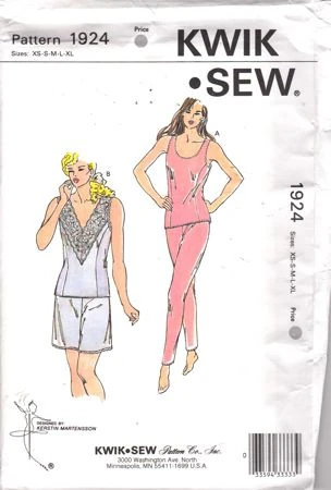 Kwik Sew 1924 | Vintage Sewing Patterns | Fandom