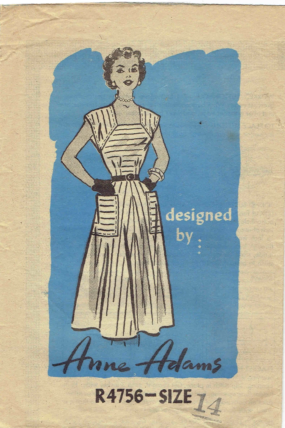 Anne Adams R4756 | Vintage Sewing Patterns | Fandom