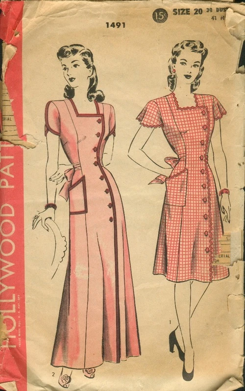 Hollywood 1491 | Vintage Sewing Patterns | Fandom