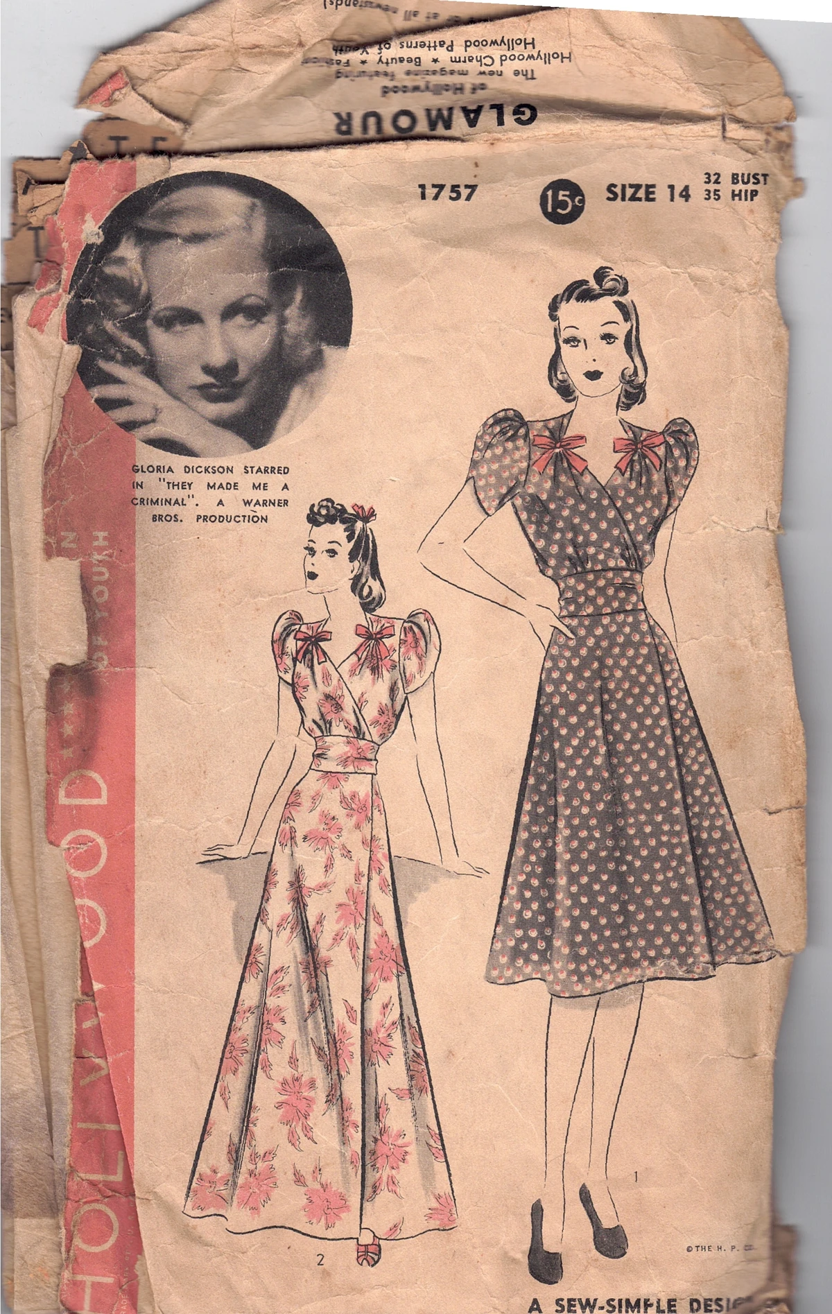 Hollywood 1757 | Vintage Sewing Patterns | Fandom