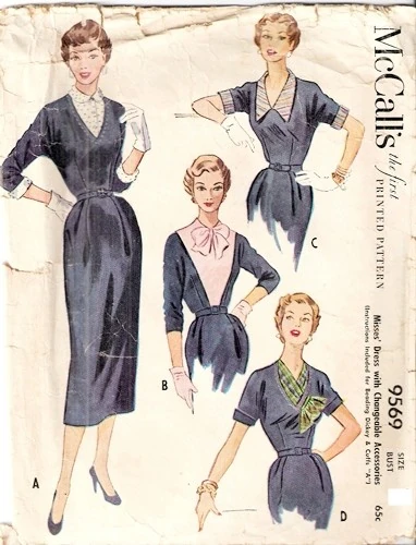 McCall's 9569 | Vintage Sewing Patterns | Fandom