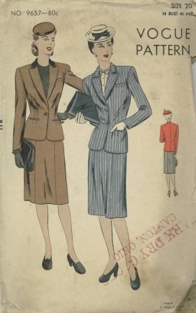 Vogue 9657 A | Vintage Sewing Patterns | Fandom