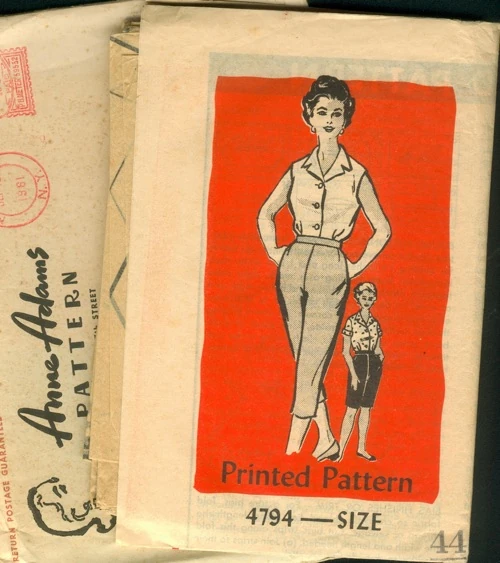 Anne Adams 4794 | Vintage Sewing Patterns | Fandom