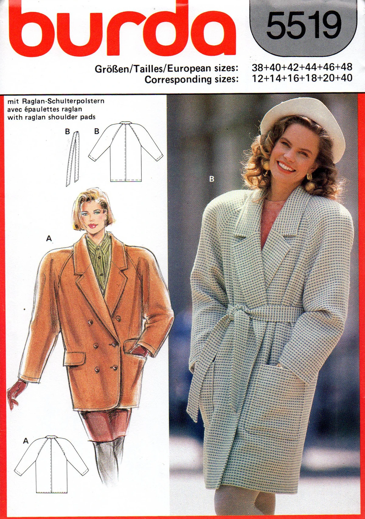 Burda 5519 | Vintage Sewing Patterns | Fandom