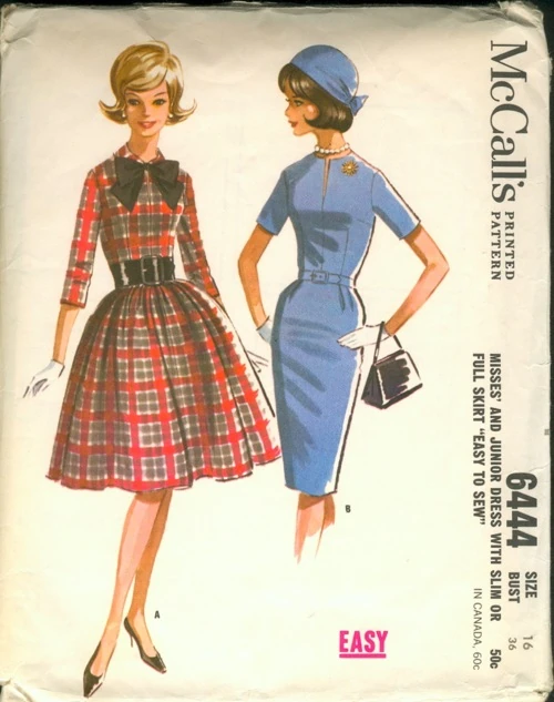 McCall's 6444 | Vintage Sewing Patterns | Fandom