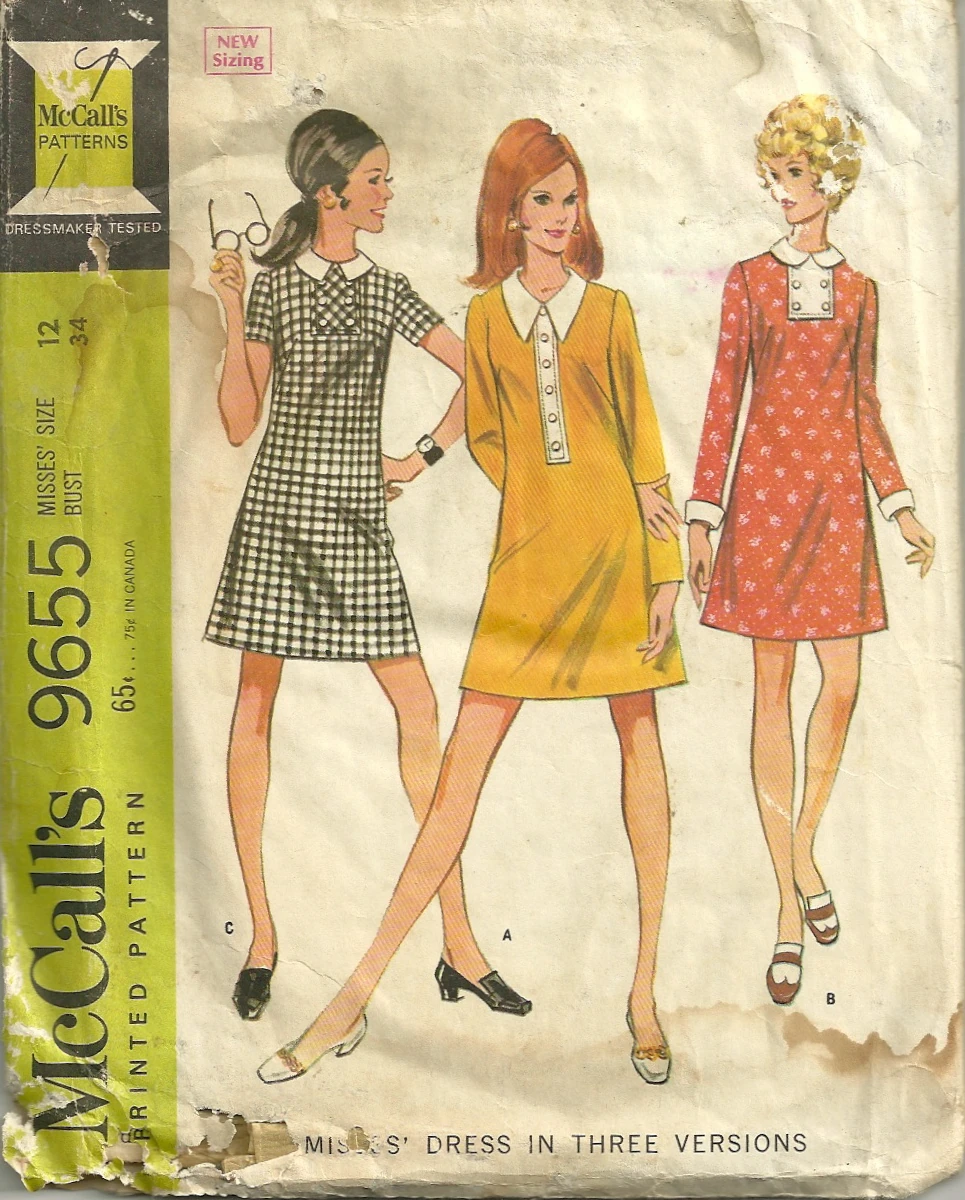 McCall's 9655 | Vintage Sewing Patterns | Fandom