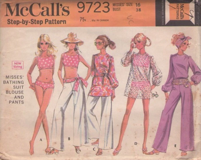 McCall's 9723 A | Vintage Sewing Patterns | Fandom